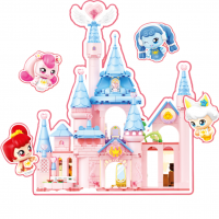 Set de construcție Castel de printese, cu figurine la pretul de 79,00 Lei